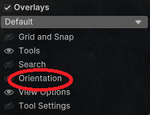 シーンギズモ(Scene Gizmos)の表示/非表示のやり方 | みっこげ かんぱにー